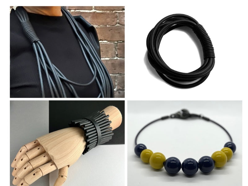 rubber jewelry designs: redefine beautiful – Alter Ego Designs, LLC